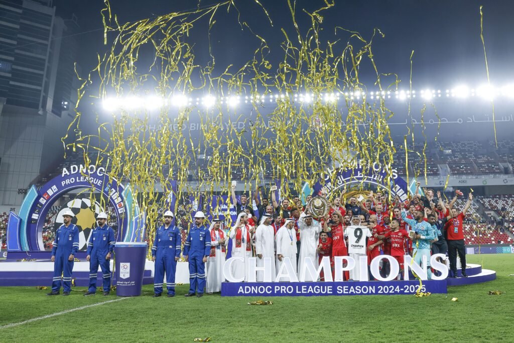 Shabab Al Ahli Crowned ADNOC Pro League Champions, Marking Historic ...