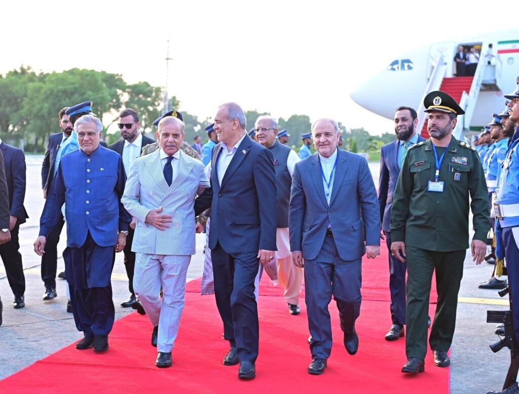 Prime Minister Shehbaz Sharif Welcomes Iranian President Dr. Masoud ...