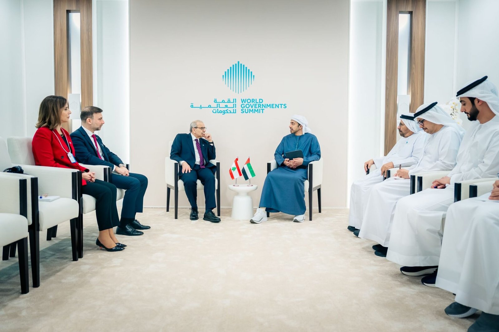 UAE, Lebanon Discuss Strengthening Bilateral Cooperation at World ...